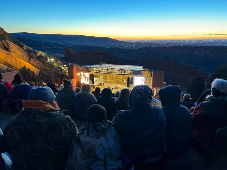 THE 77th ANNUAL EASTER SUNRISE SERVICE AT RED ROCKS AMPHITHEATRE ...